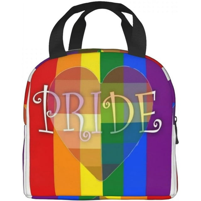 Hyang Rainbow LGBT Gay Pride Lunch Bag Insulated Lunch Box BentoTote ...