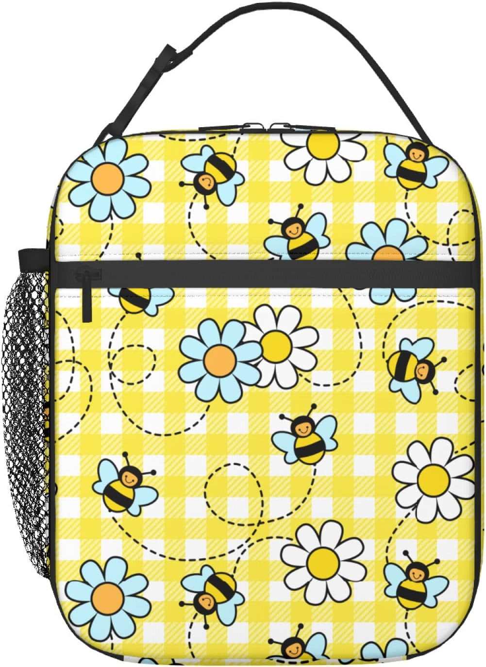 Hyang Reusable Honey Bee Lunch Bag for Men/Women, Insulated Portable ...
