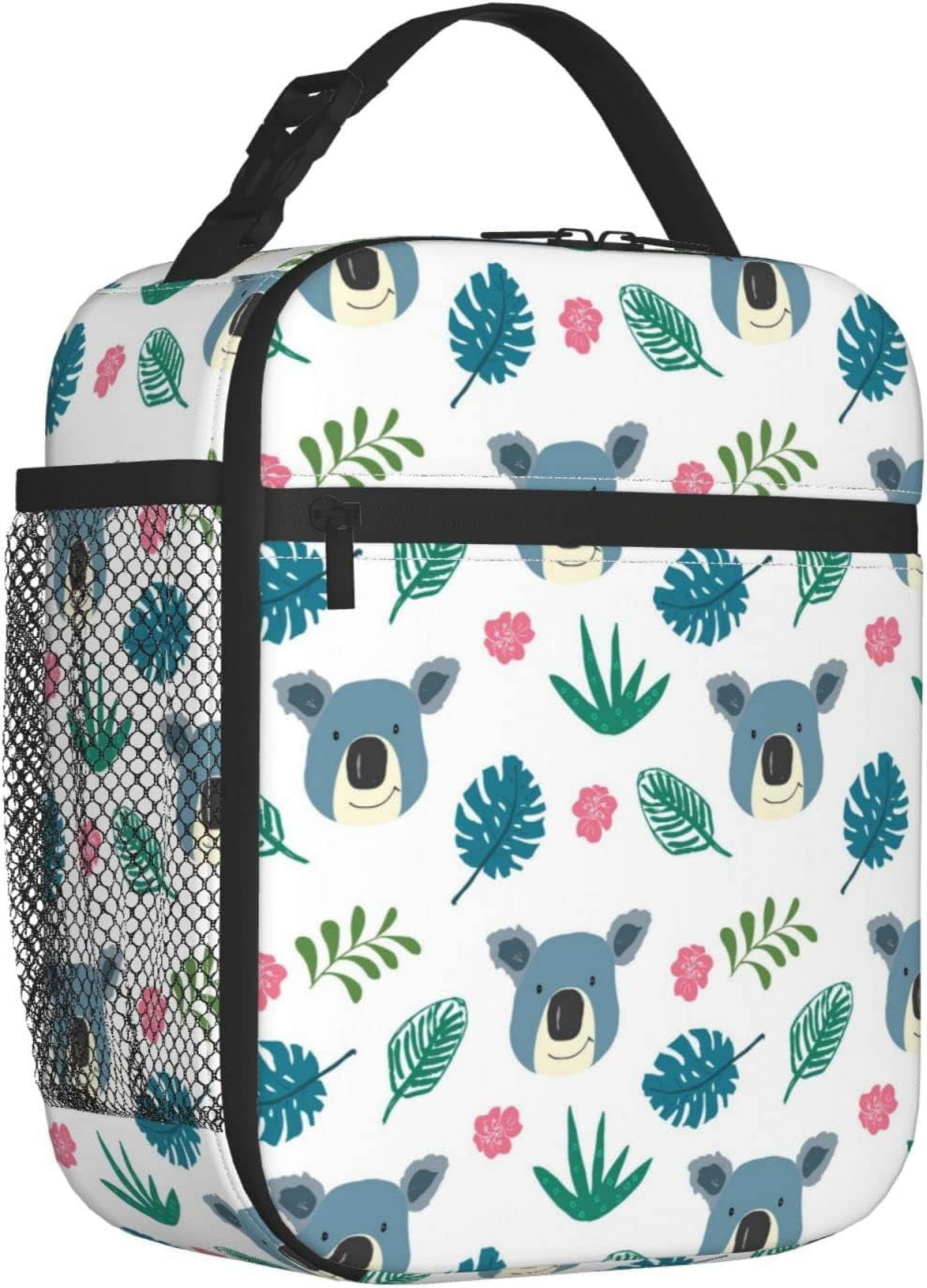 Hyang Rportable Lunch Bag For Women/Men Insulated,Cute Marine With ...