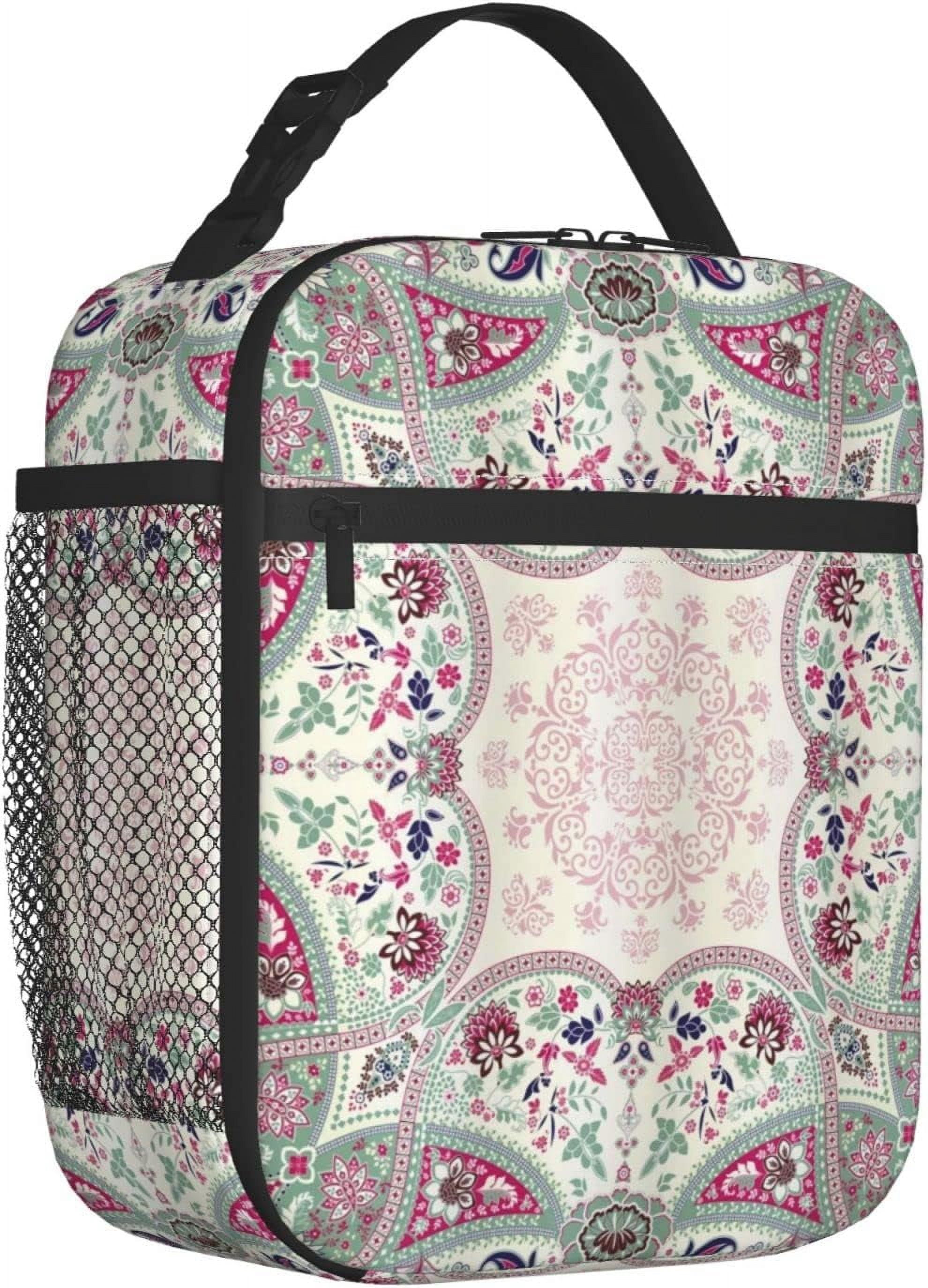 Hyang Rportable Lunch Bag For Women/Men Insulated,Geometric Triangle ...