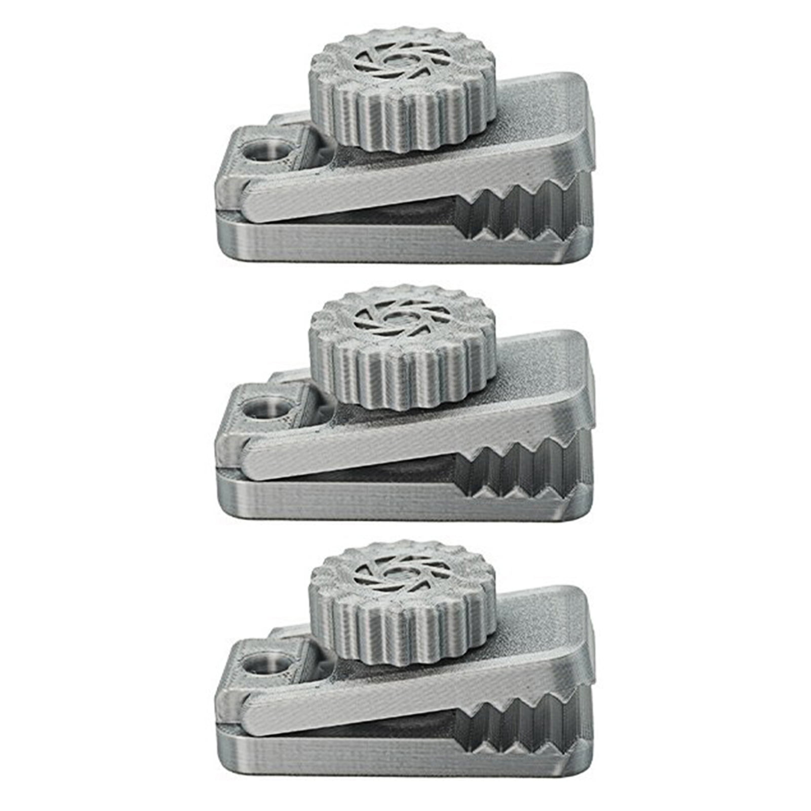 Hyasfey 1/2/3/4Pcs Camping Rope Clamp Tarp Clip Heavy Duty Lock Grip ...