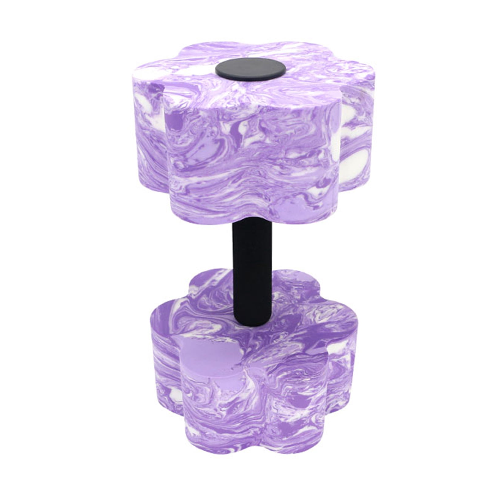 Hyasfey 1/2Pcs Water Aerobic Dumbbells Set High-Density EVA Foam ...