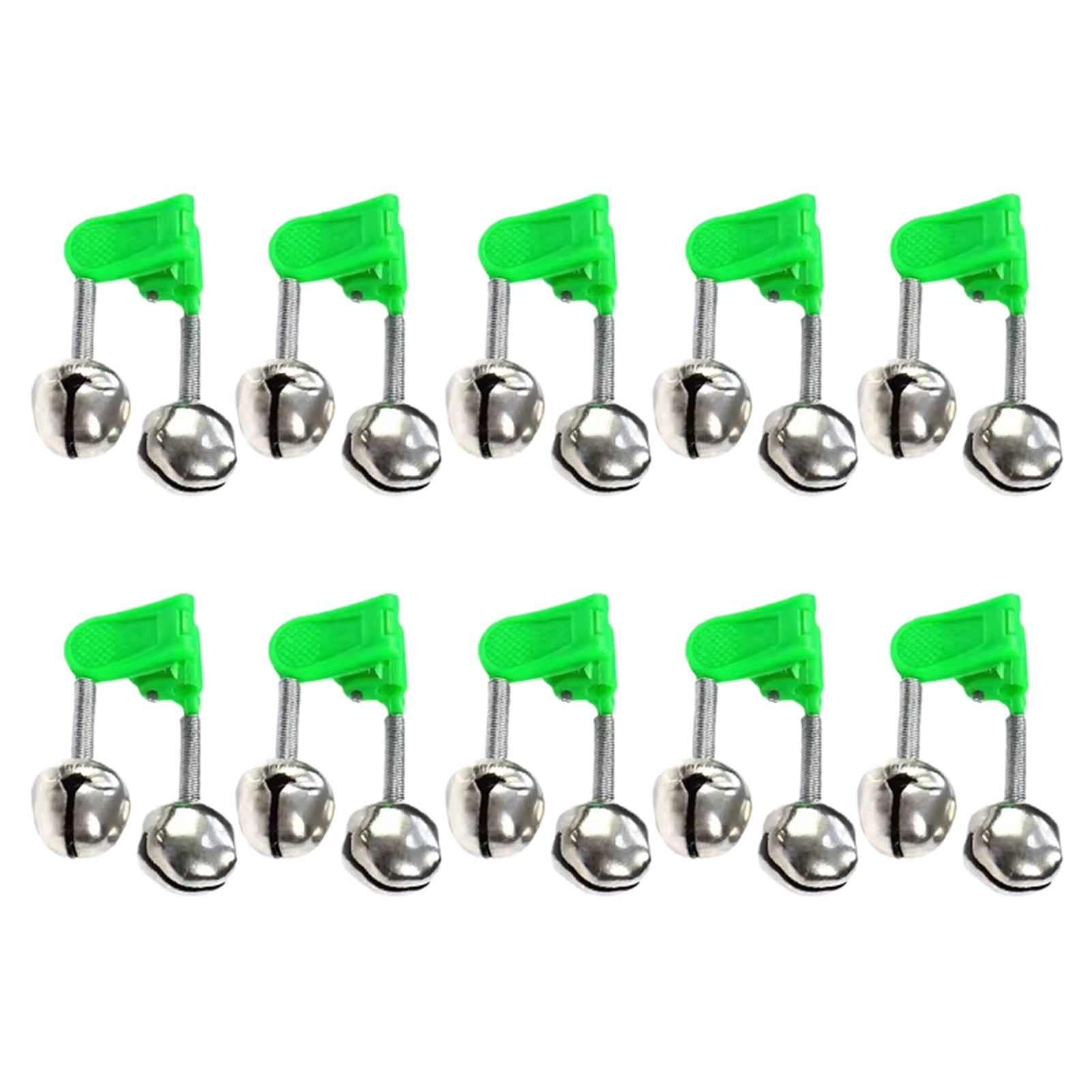 Hyasfey 10Pcs Fishing Bite Alarms High Sensitivity Loud Sound Universal ...