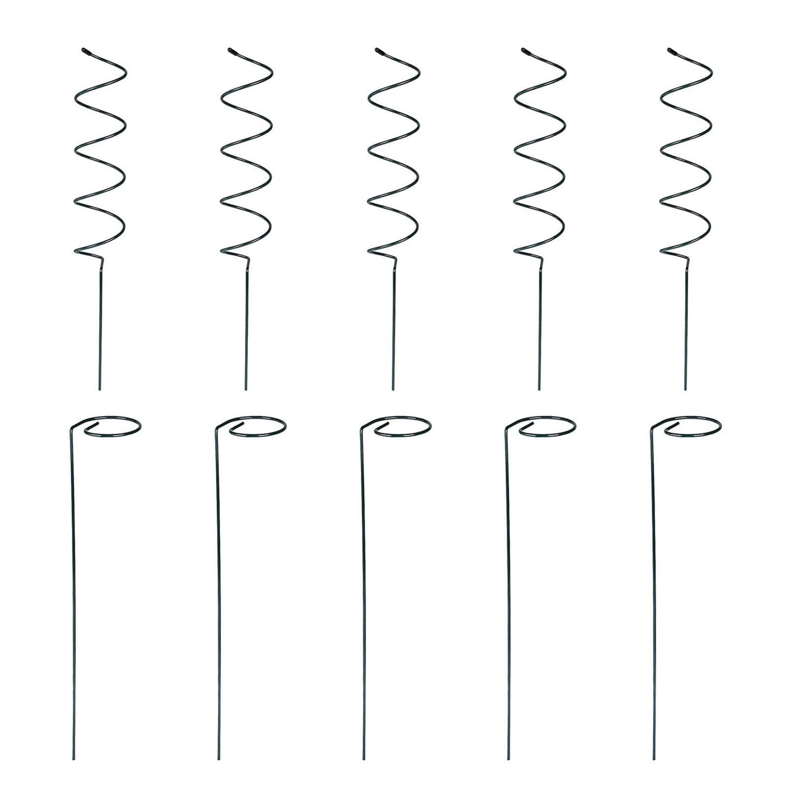 Hyasfey 10Pcs Tomato Twist Pile Climbing Vegetables Gardening Fixing ...
