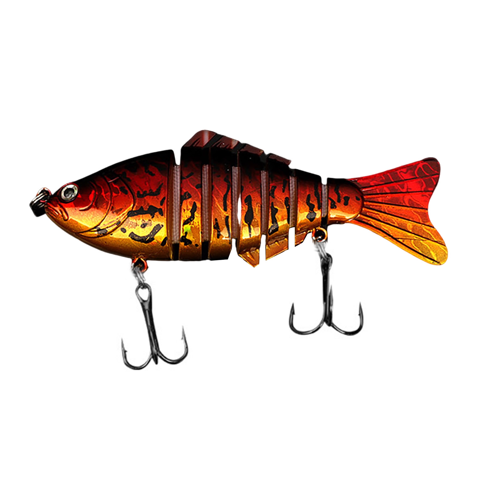 Hyasfey 9.5CM/16G Sinking Multi-Jointed Fishing Lure Long Casting 7 ...