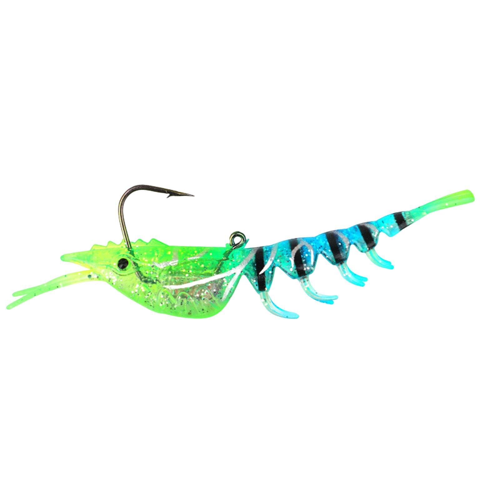 Hyasfey Bionic Soft Shrimp Bait Soft Lure Realistic Looking Bright ...