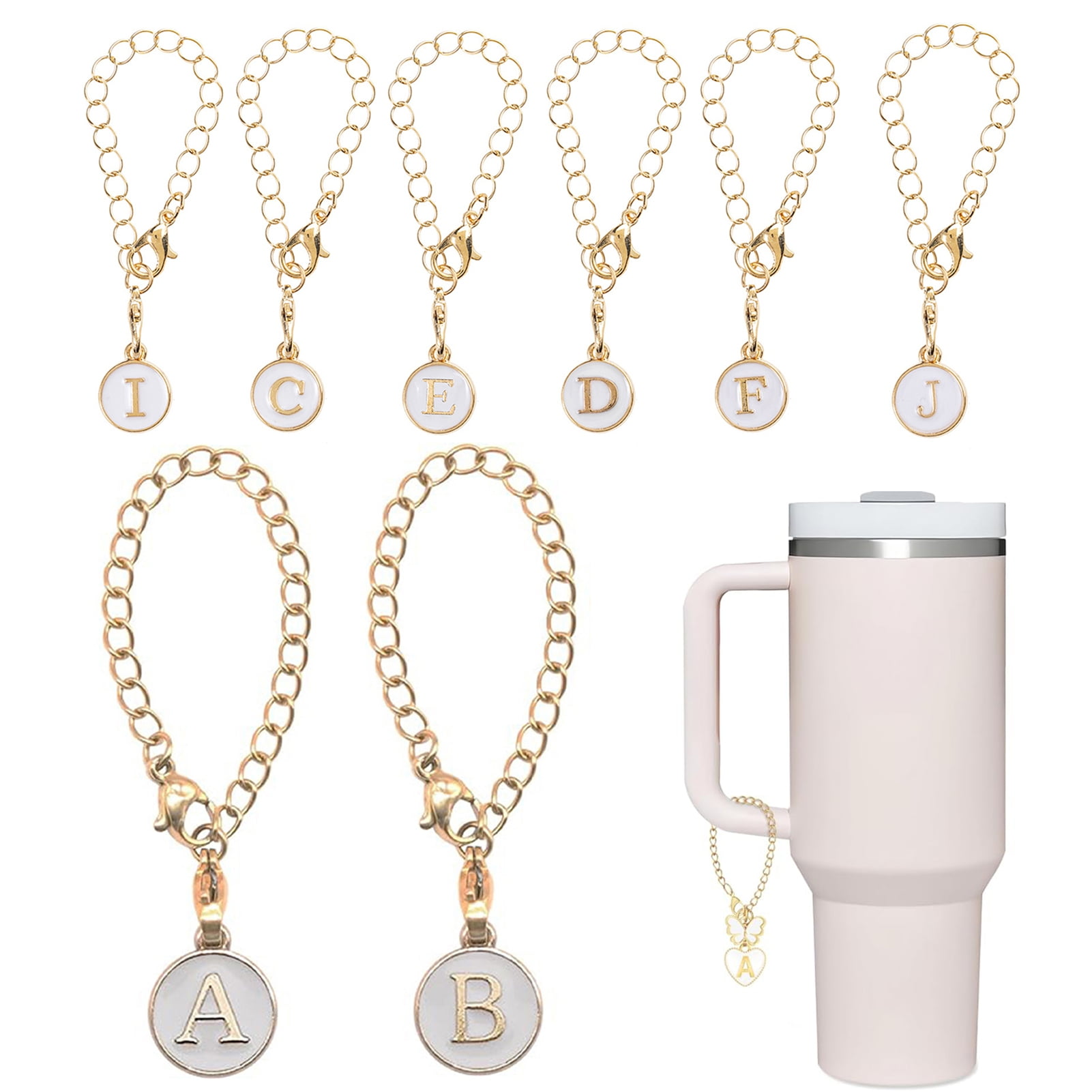 Hyasfey Cup Accessories Drinkware Identification Decoration Charm ...