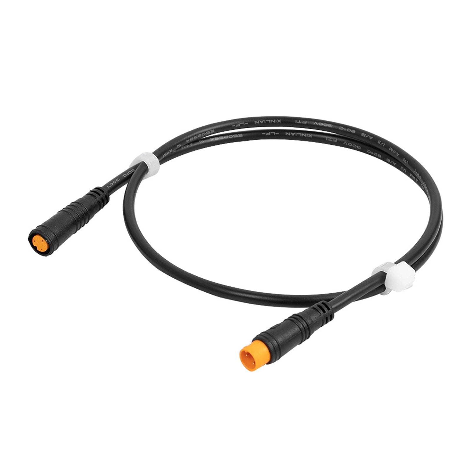 Hyasfey Ebike 3Pin Extension Cable Waterproof Electric Bicycle Motor ...