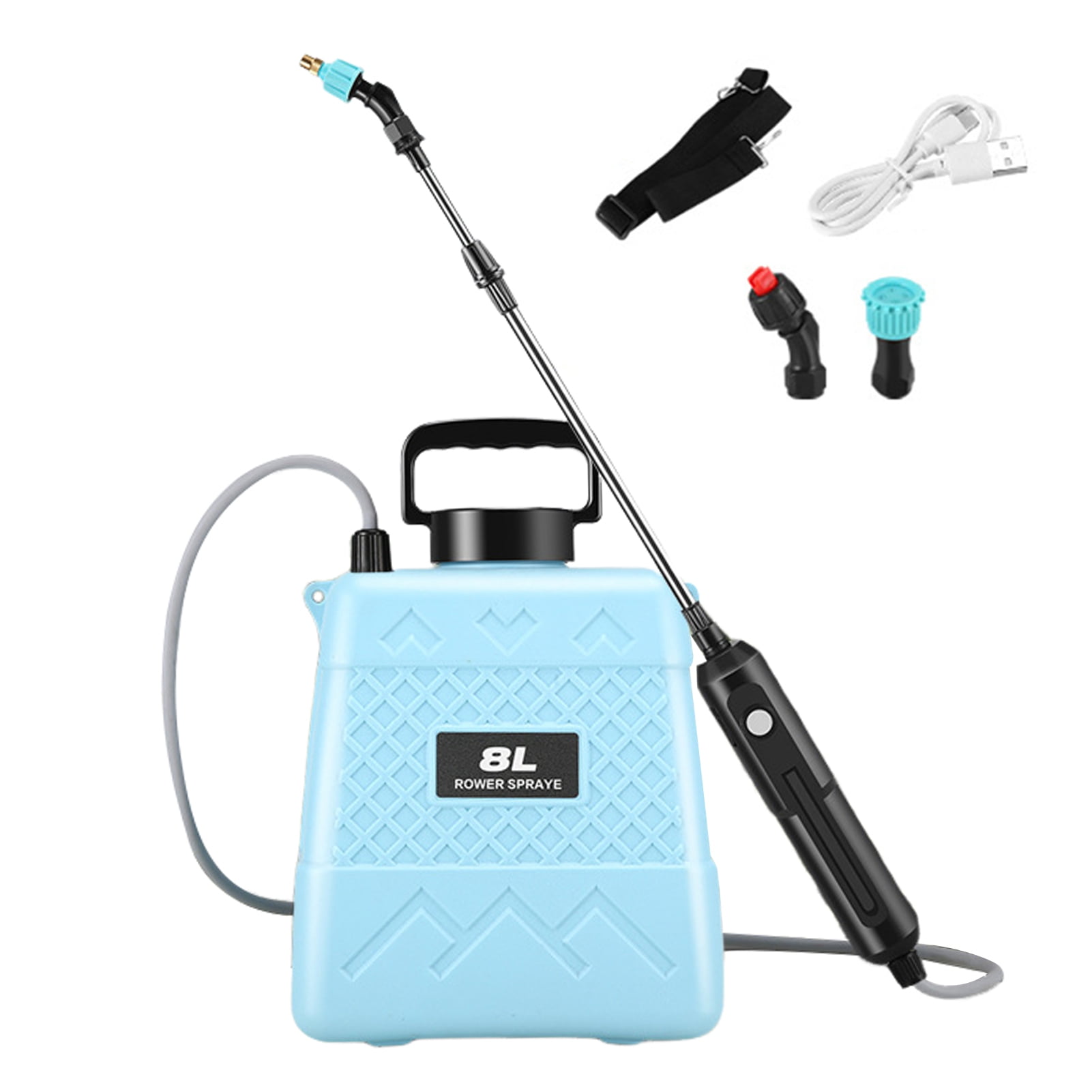 Hyasfey Electric Garden Sprayer 5L/8L Backpack Sprayer with 3 Mister ...