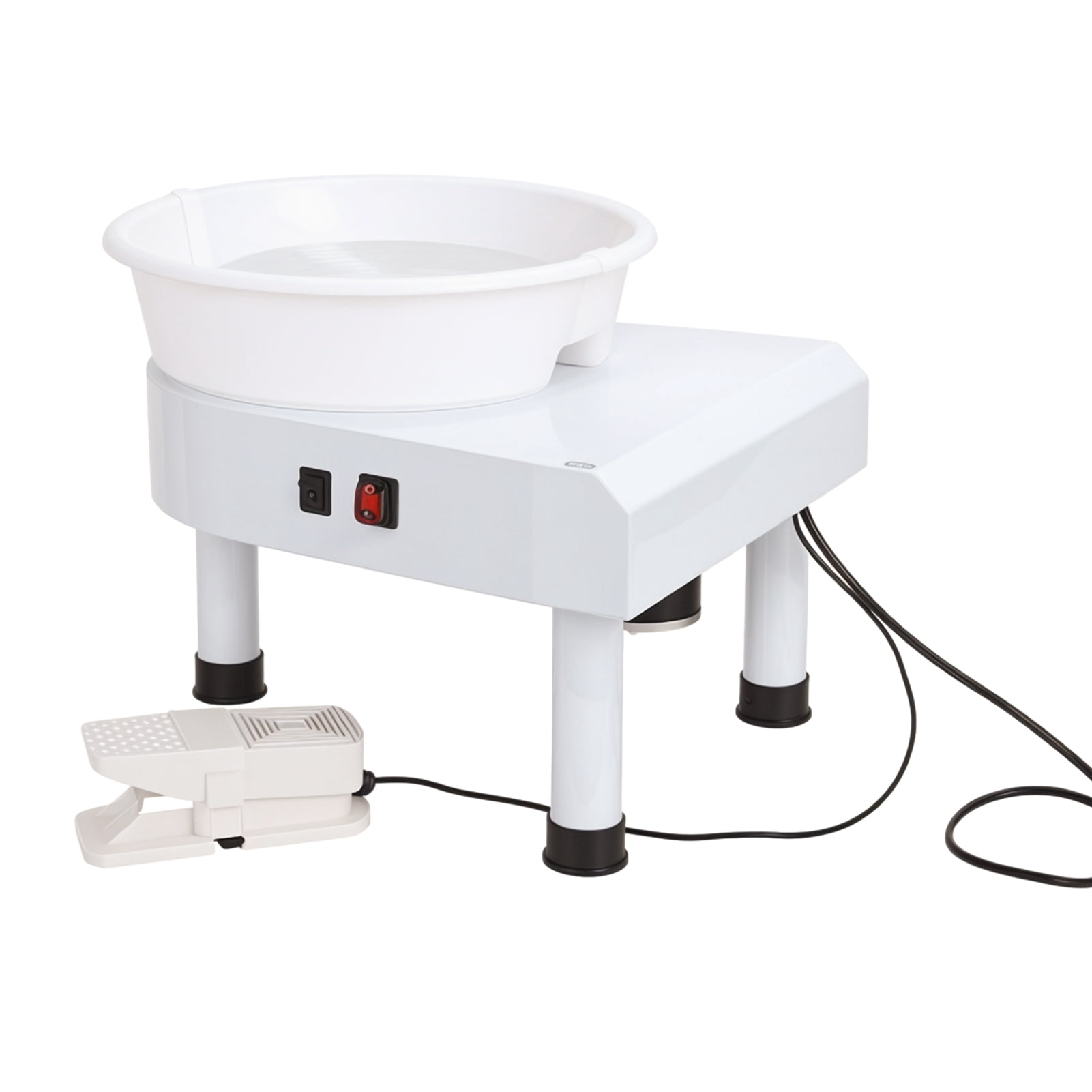 Hyasfey Electric Pottery Wheel, 350W Variable Speed with Foot Pedal ...