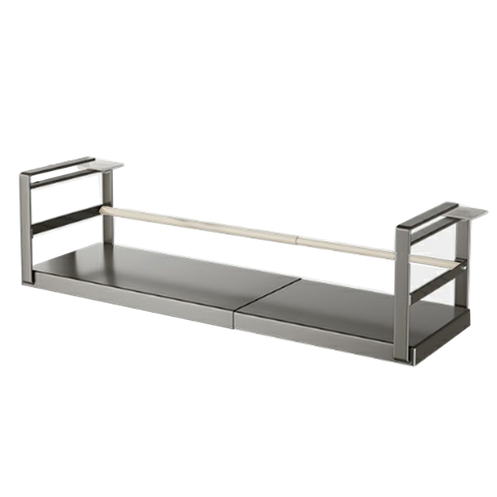 Hyasfey Expandable under Shelf Storage Rack Punch-free Hanging Slide-in ...
