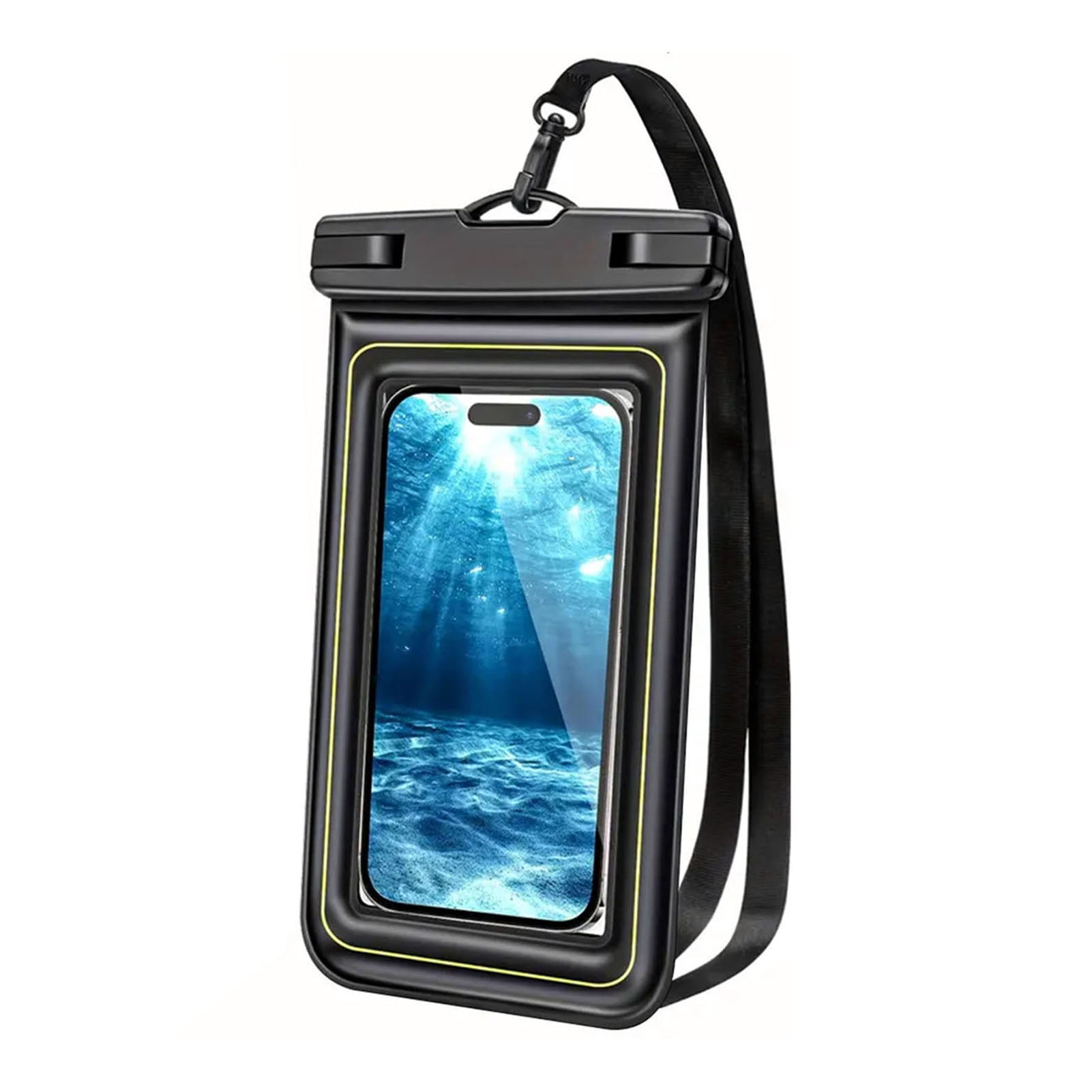 Hyasfey Floating Waterproof Phone Pouch Clear Underwater Cellphone Case ...