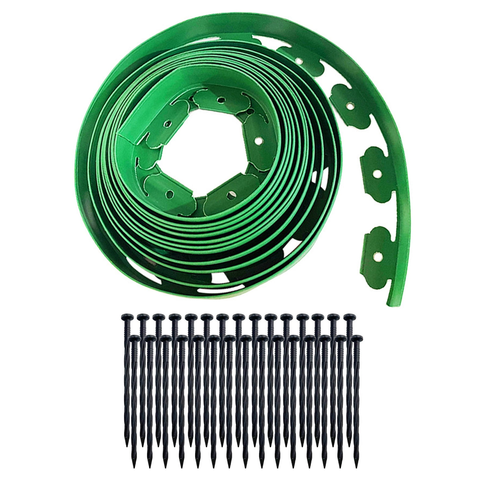 Hyasfey Landscape Edging Border with Beds Garden Edging Kit - Walmart.com