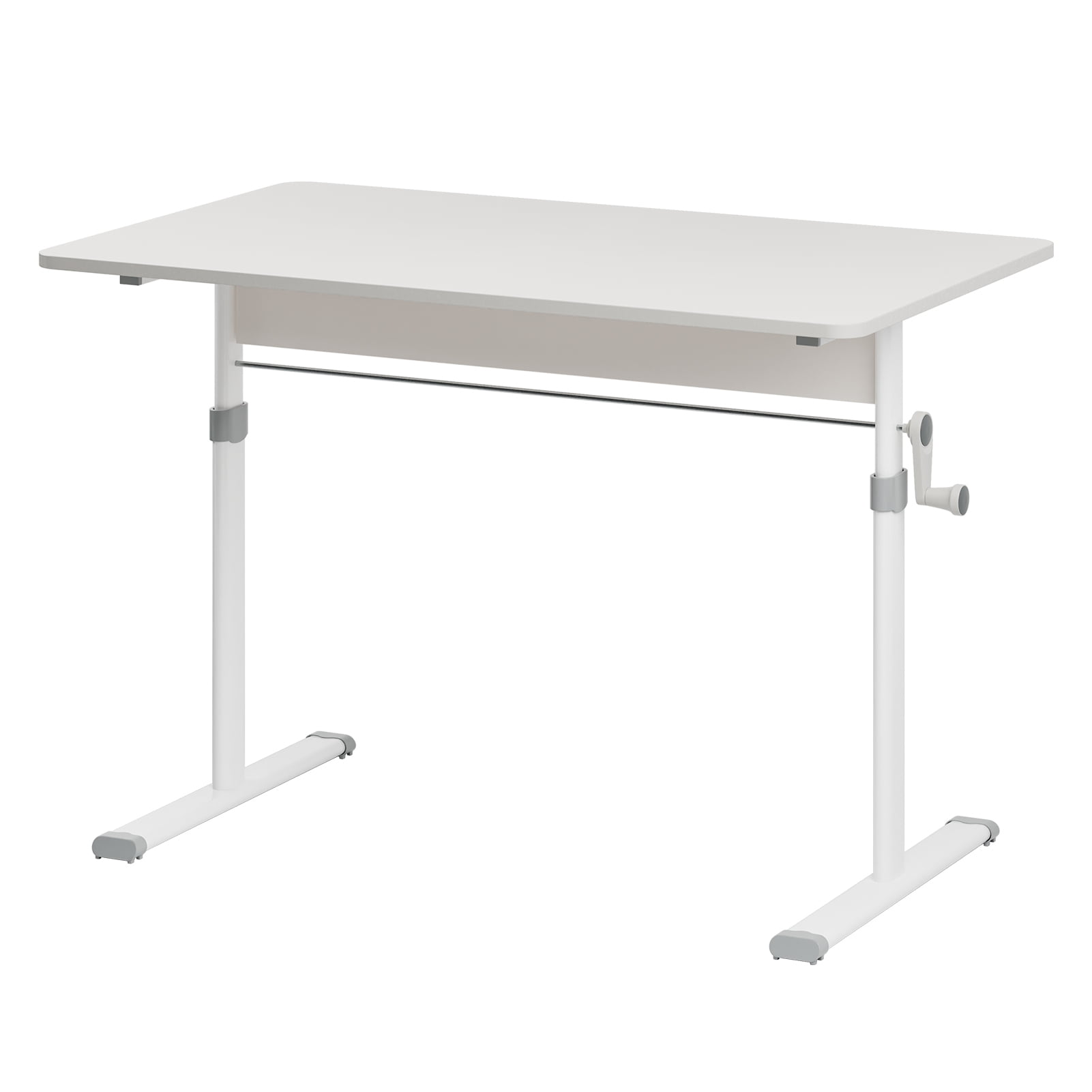 Hyasfey Manual Standing Desk, Adjustable Height, Hand Crank, Heavy-Duty ...