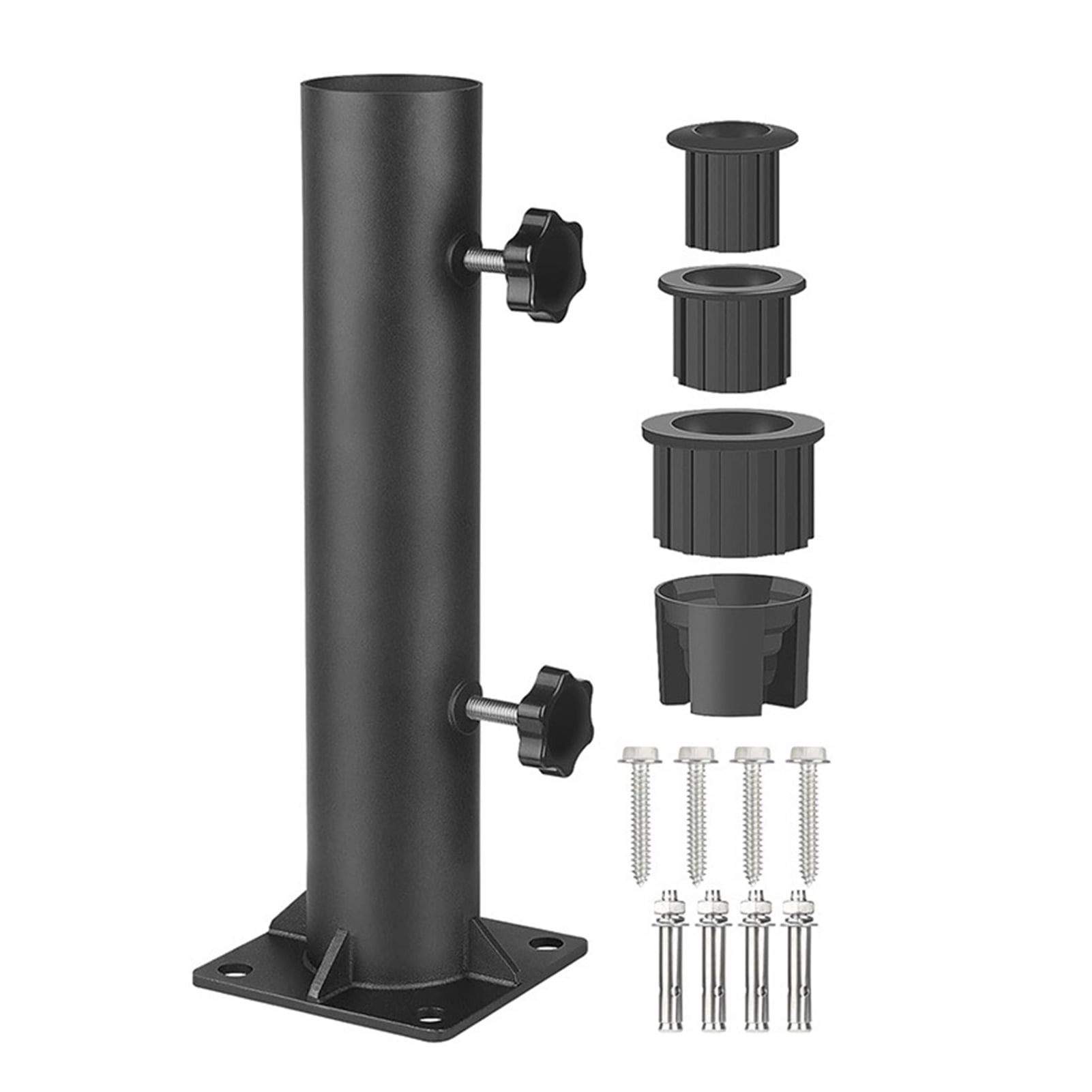 Hyasfey Outdoor Umbrella Stand Patio Metal Umbrella Bracket - Walmart.com