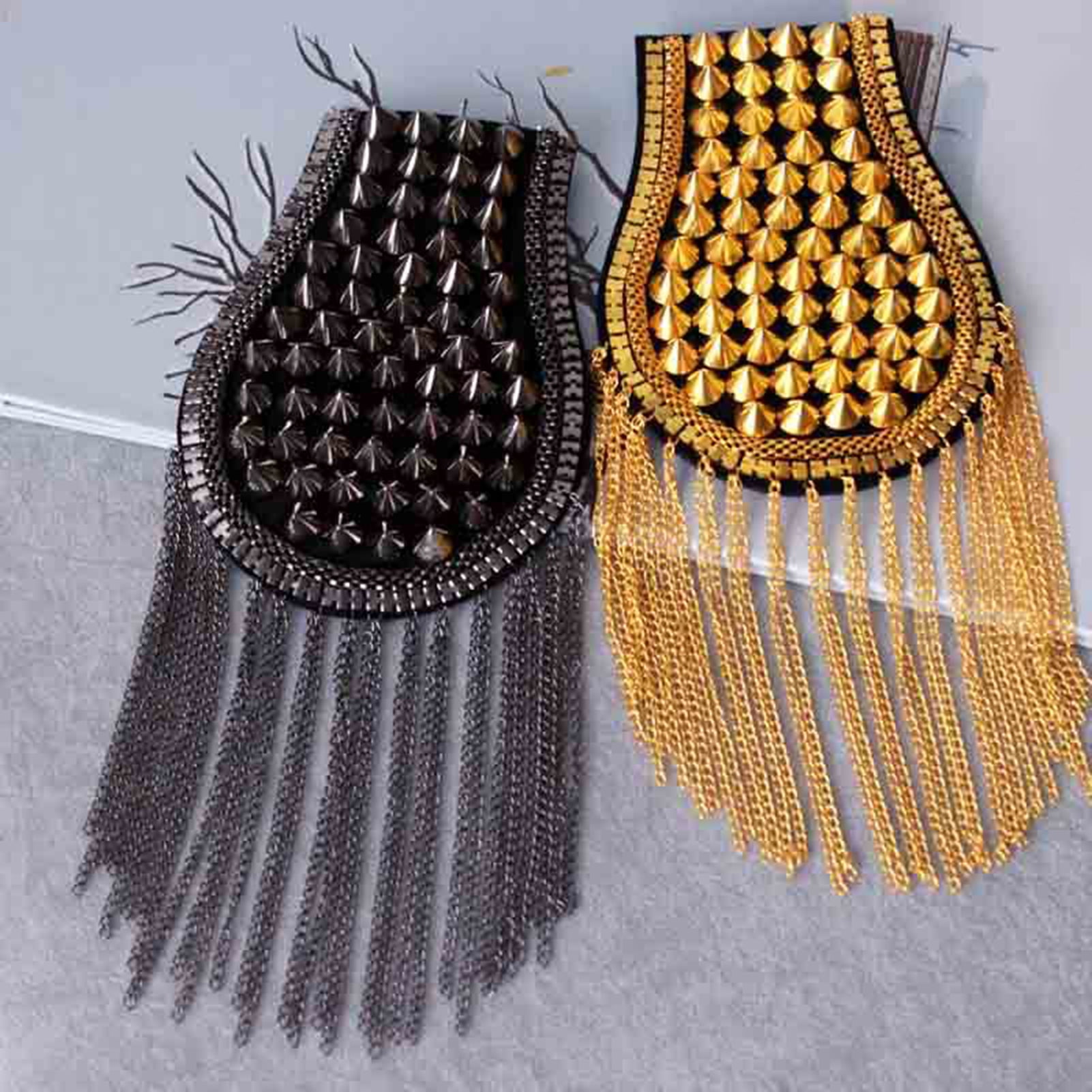 Hyasfey Shoulder Epaulet Handmade Sturdy Charming Wear-resistant DIY ...