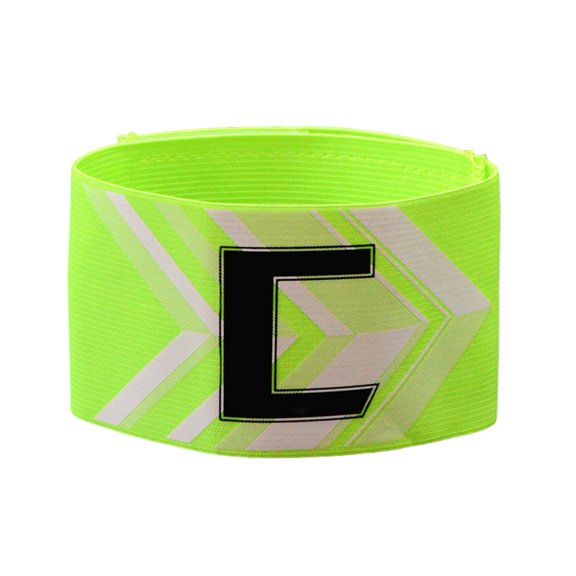 1pc Soccer Captain Arm Band Adjustable C Armband Football Captain Arm ...