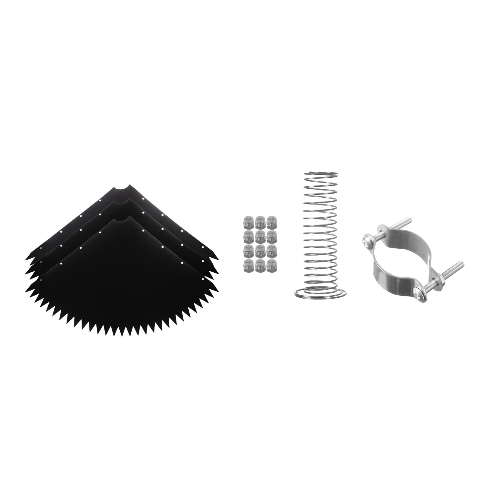 Hyasfey Squirrel Baffle for Birds Feeder Pole 19-inch Squirrel Barrier ...