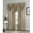 Hyatt 9 Piece Curtain & Fringed Valance Set with Drapes Panel ...