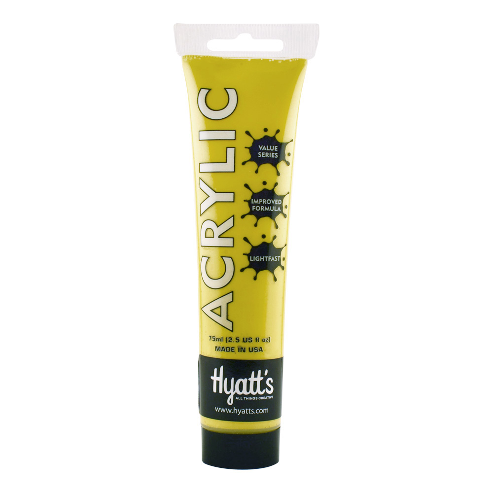 Hyatt's Acrylic 75Ml Cad Yellow Light - Walmart.com