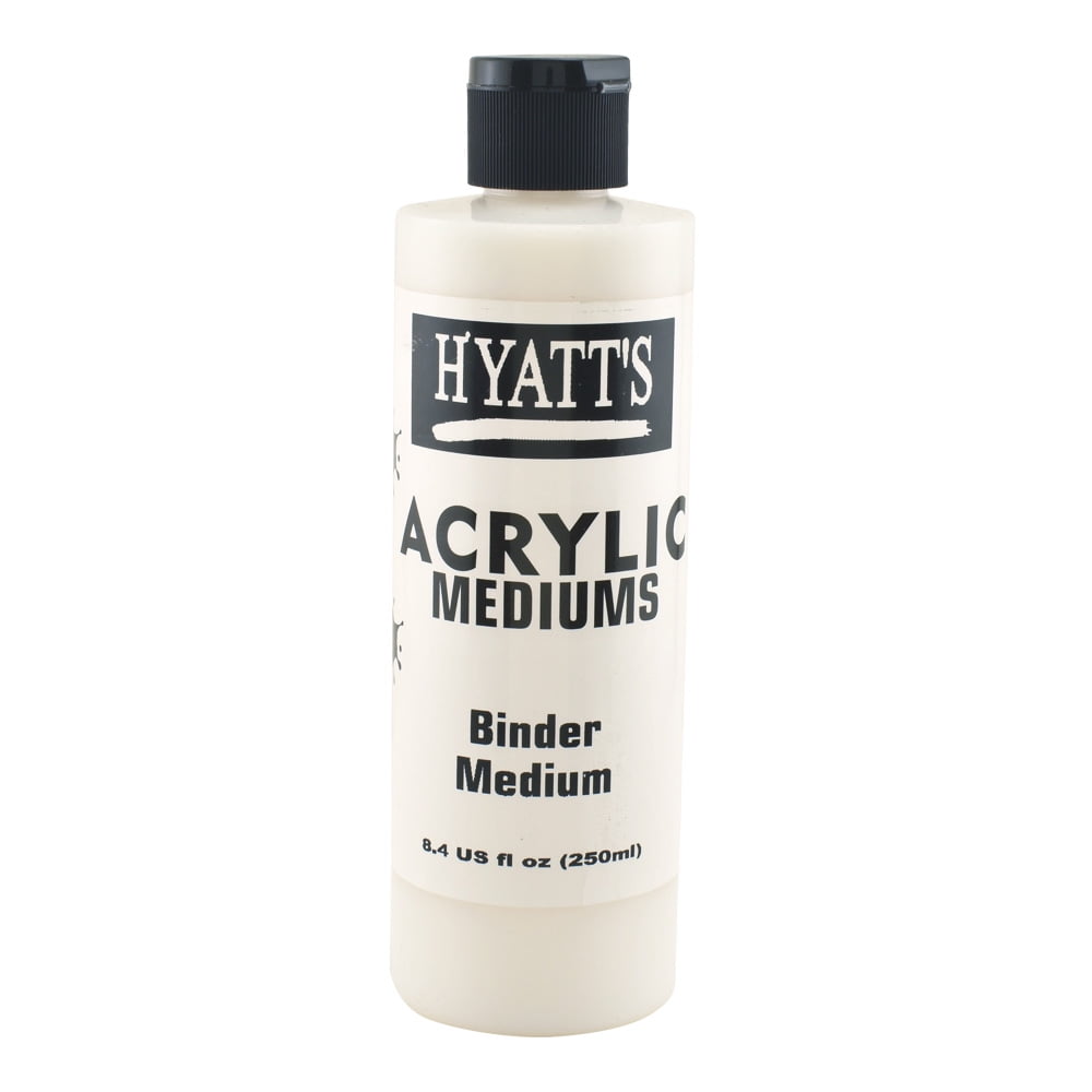 Hyatt's Acrylic Binder Medium, 8 Ounce Bottle - Walmart.com