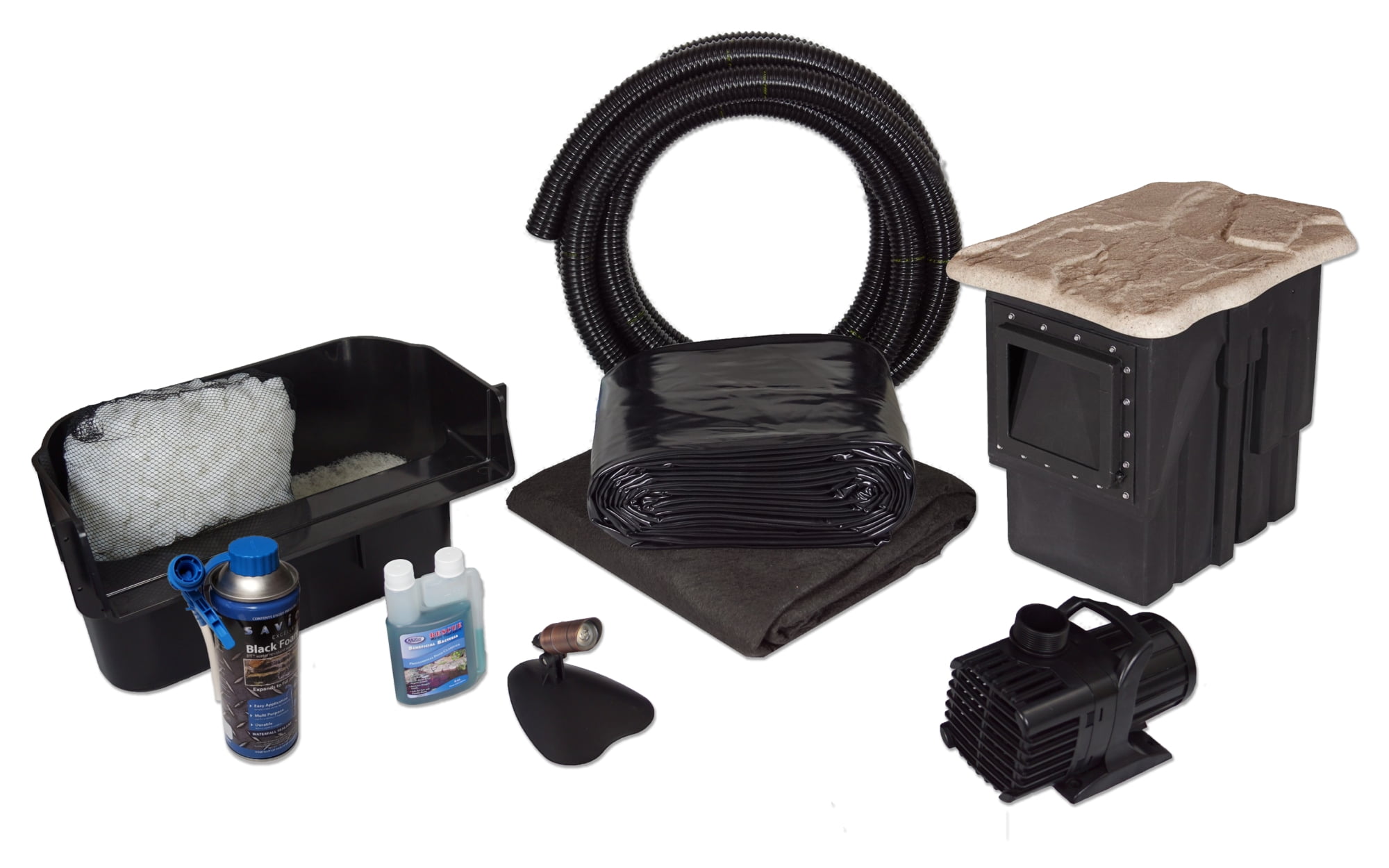 Hybrid 3000 10' x 15' PVC Pond Kit- WMPVCSC2 - Walmart.com