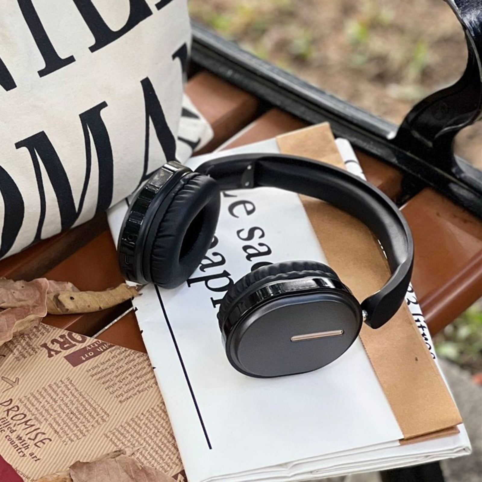 Hybrid Active Noise Cancelling Headphones, Wireless Over Ear Bluetooth Headphones, 60H Playtime ...