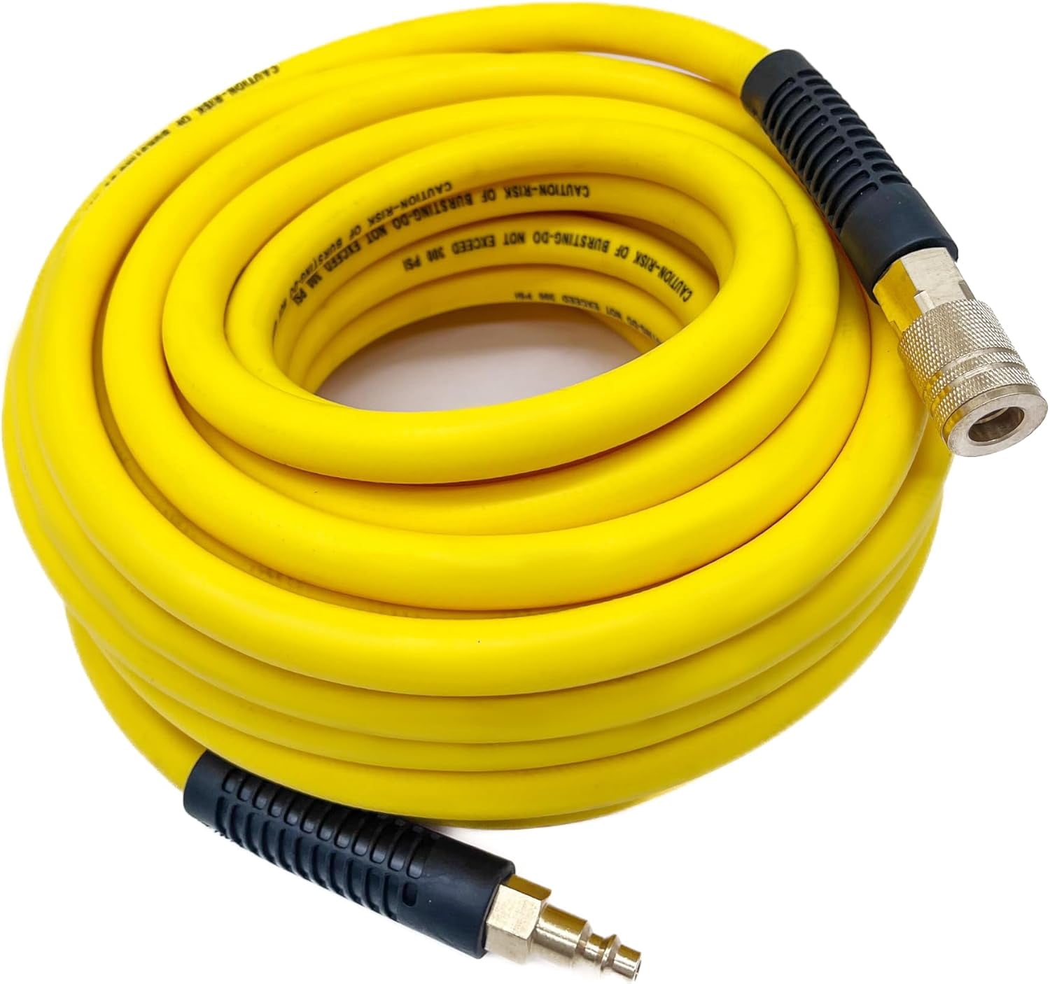Hybrid Air Hose 3/8-Inch x 50FT，300 PSI Heavy Duty, Lightweight, Kink ...