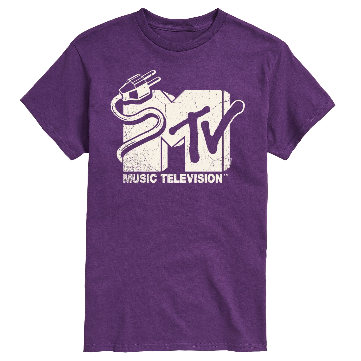 MTV - Music Television Unplugged Logo - Men's Short Sleeve Graphic T ...