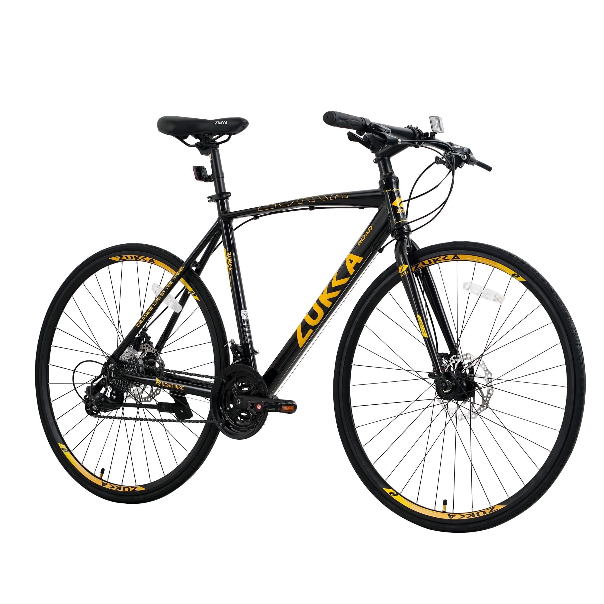 Juuar 700C Hybrid Bike for Men, 24 Speed Disc Brake Road Bike Comfort ...
