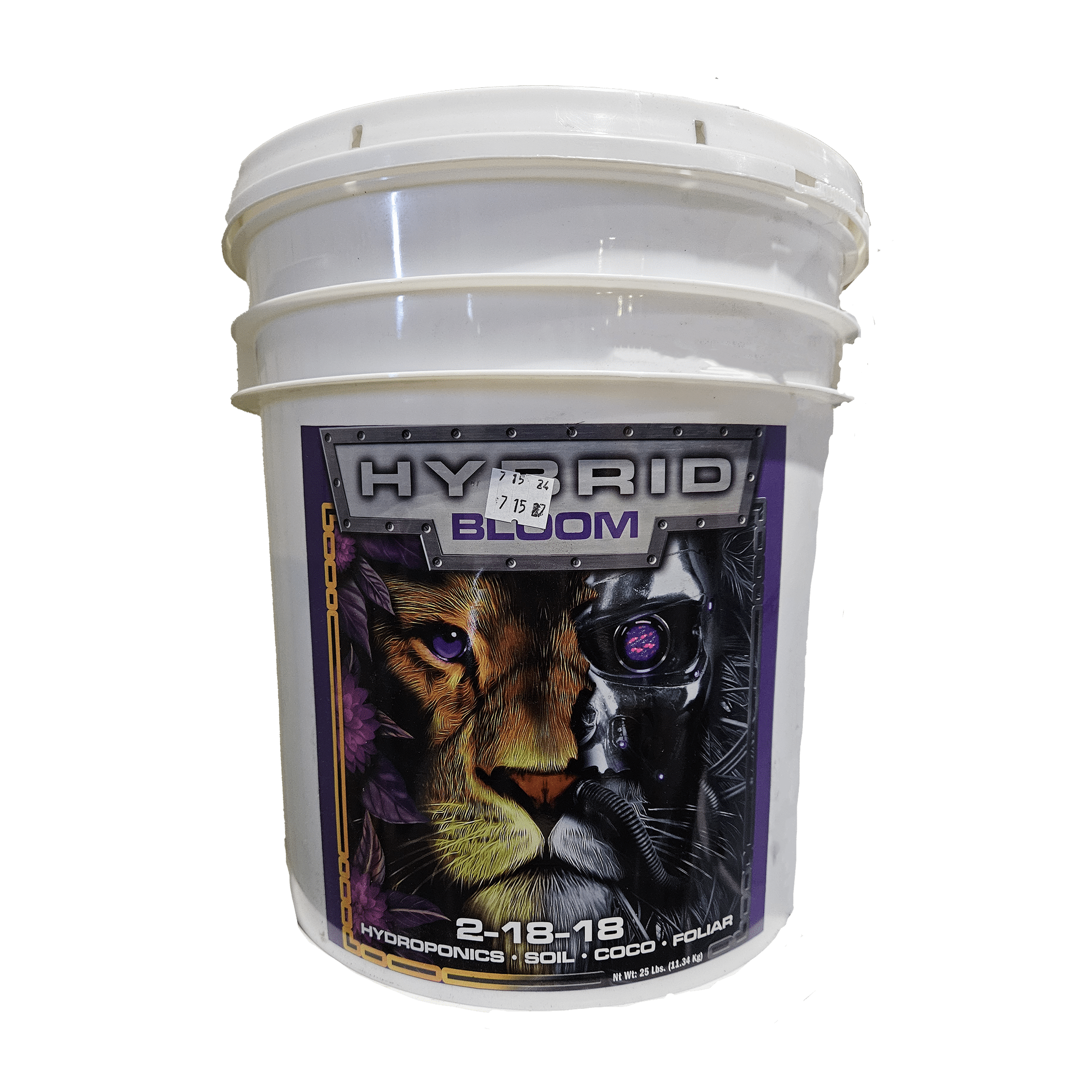 Hybrid Bloom 2-18-18 Fertilizer - 25 lb Pail by GreenGro - Walmart.com