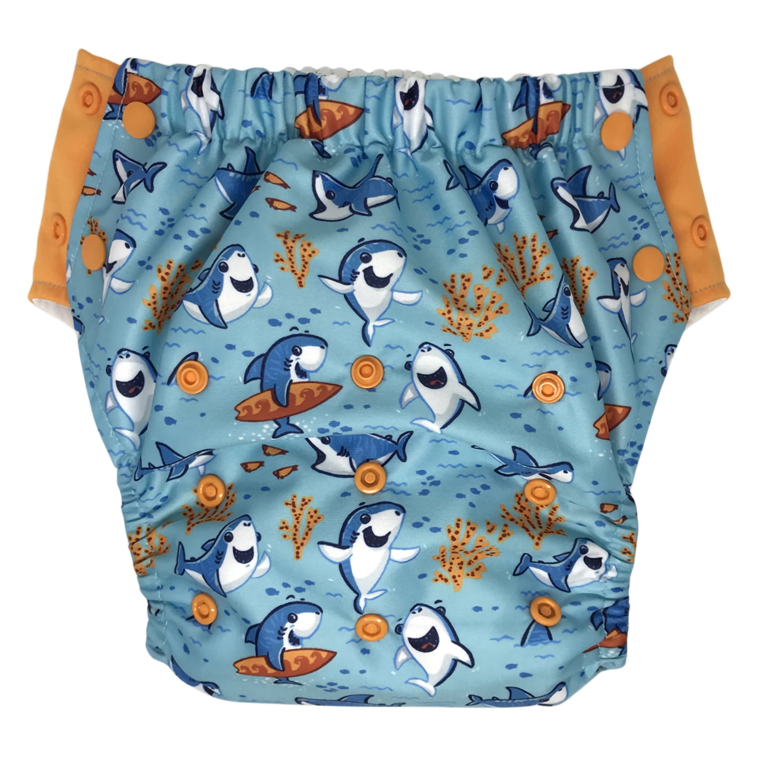 EcoAble Hybrid Cloth Diaper: Potty Training, Swim, Special Needs, PUL ...