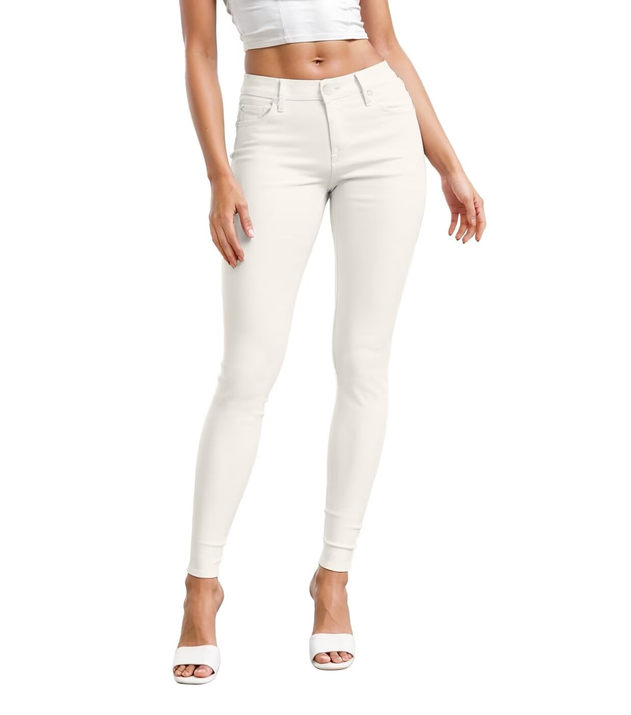 Hybrid & Company Women's Hyper Ultra Stretch Comfy Skinny Pants,OFF ...