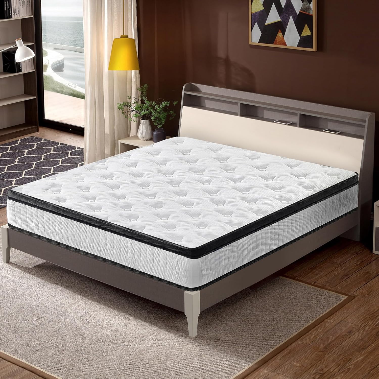 Hybrid Cooling Gel Memory Foam Mattress in a Box, Supportive and ...