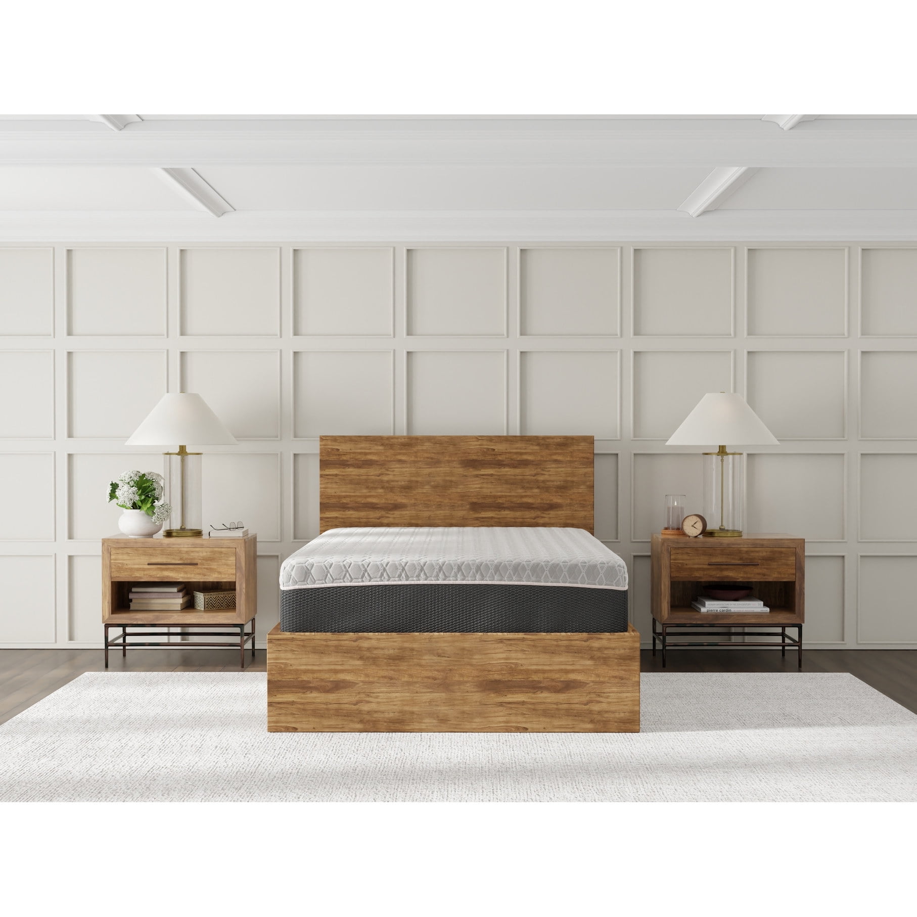 Hybrid Design with Copper - Edge Supported Sleep - Queen Size Bedroom ...