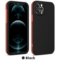 Colored Camera Slide Lens Protection iPhone 14 Pro Max Case (Black ...