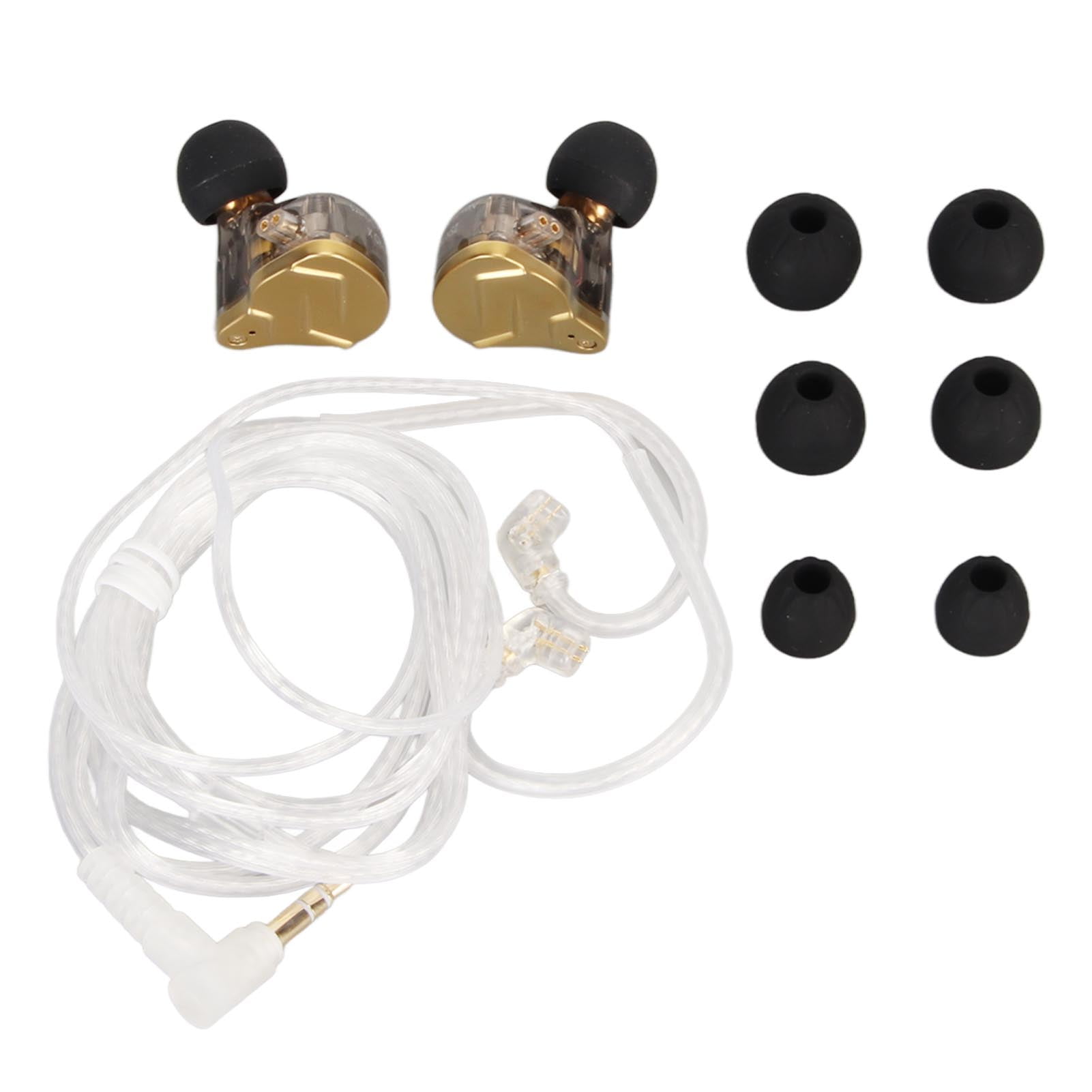 Hybrid Dynamic Driver Balanced Armature Earbuds Deep Bass Stereo 1DD ...