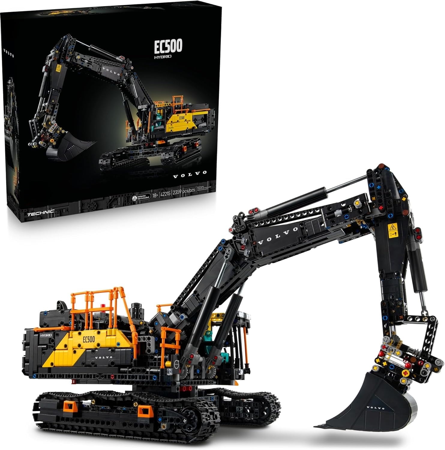 Hybrid Excavator - Building Set for Adults - Collectible Model Kit for ...
