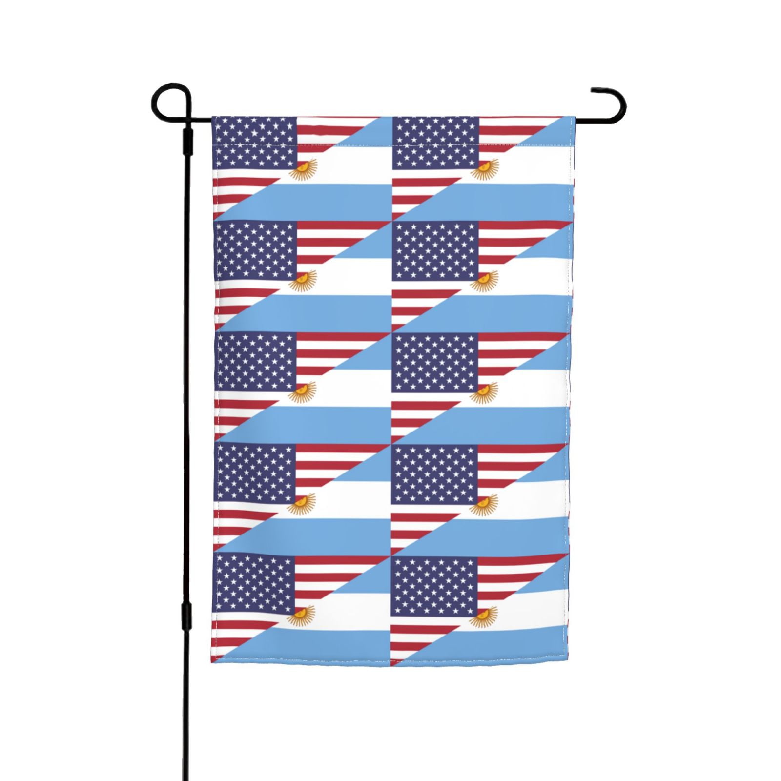 Hybrid Flag Us-Argentina Garden Flag 12x18 Inch, Double Sided Outside ...