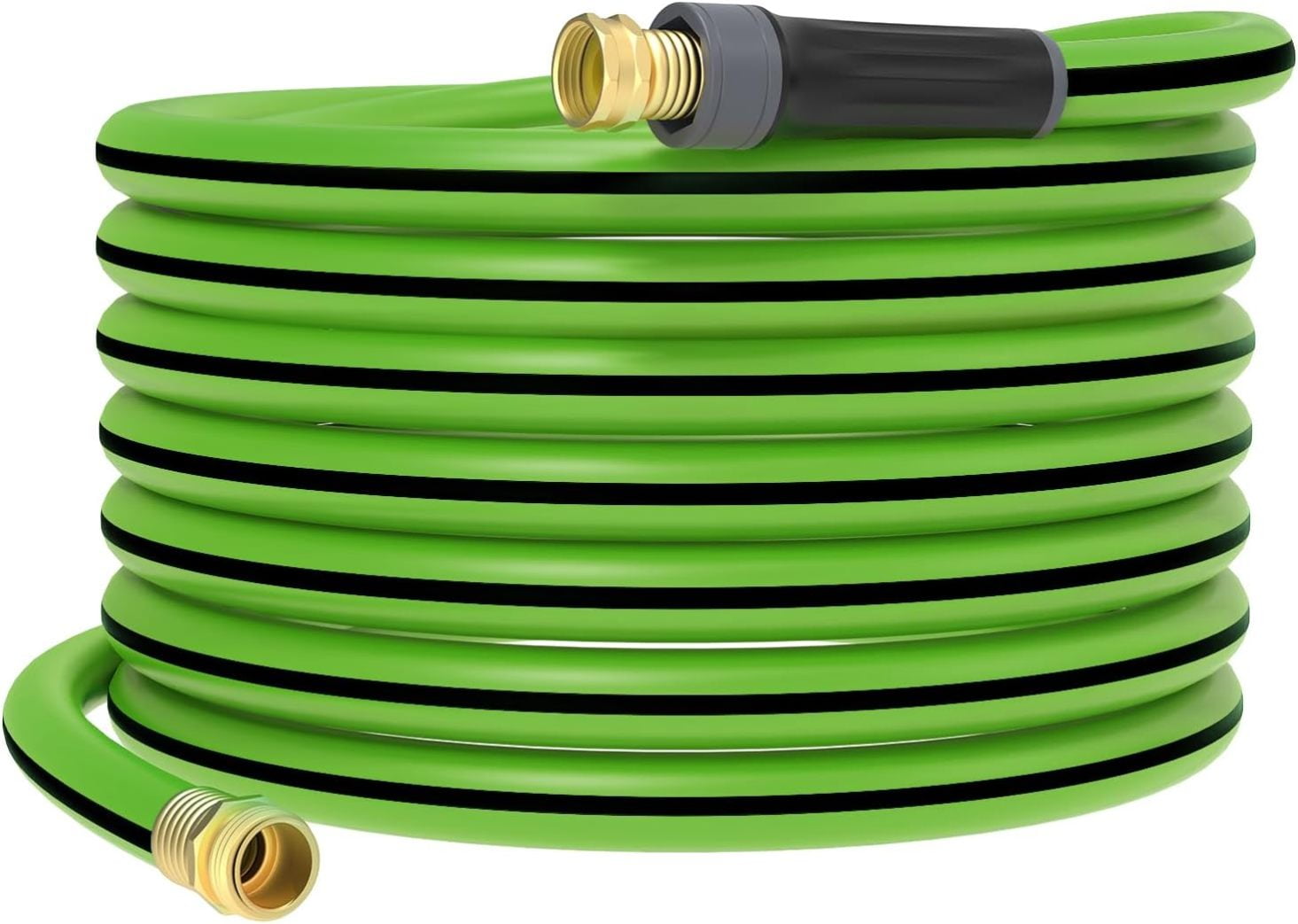 Hybrid Hose 75ft x 5/8", Short Garden Water Hose Heavy Duty, Flexible ...