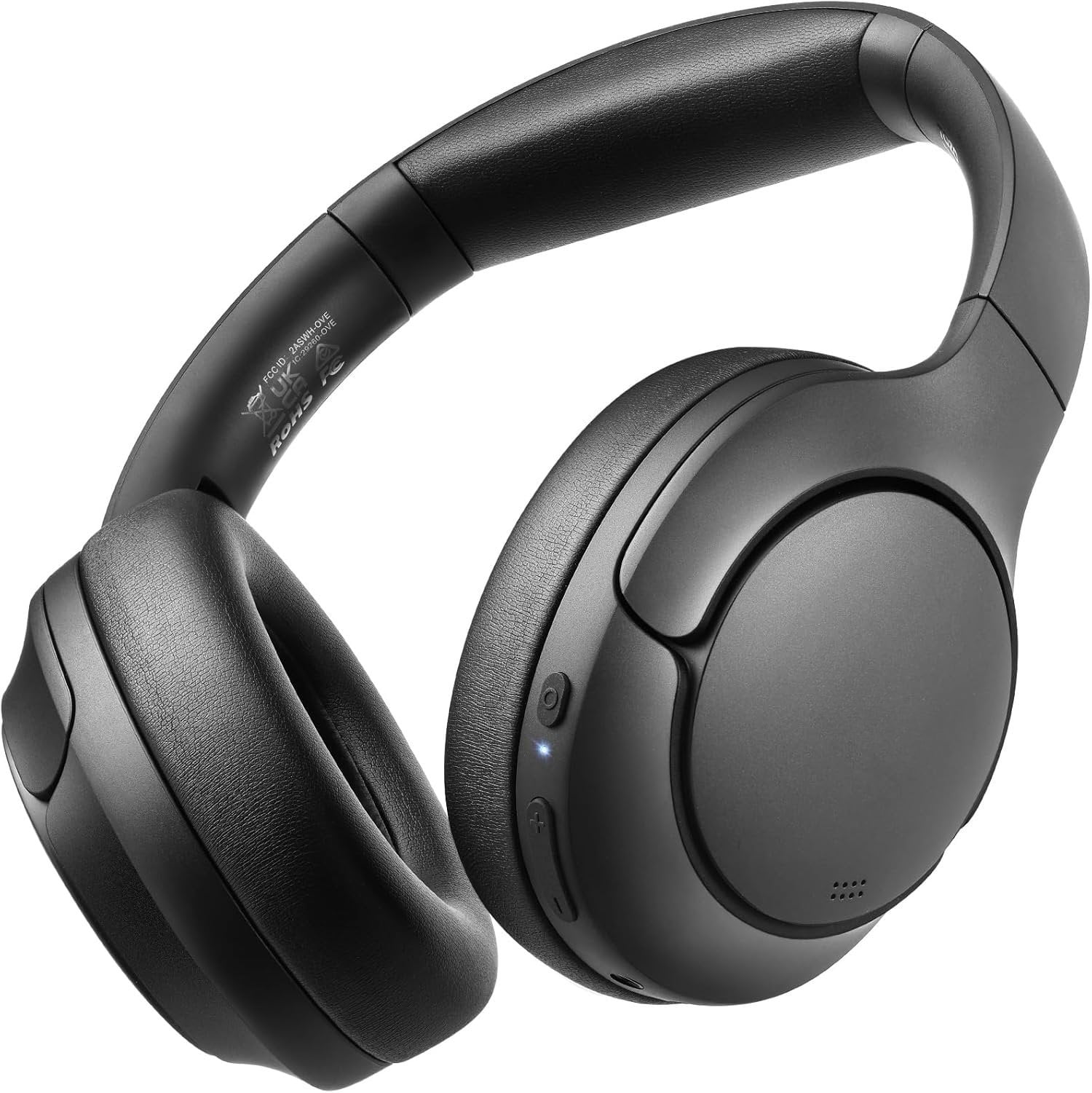 Hybrid Noise Cancelling Headphones, Over Ear Headset, 60H Playtime, Hi ...