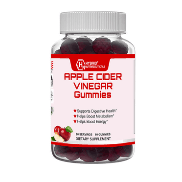 Apple Cider Vinegar Gummies with Mother for Weight, Detox & Cleanse, Organic ACV Gummies Bears ...
