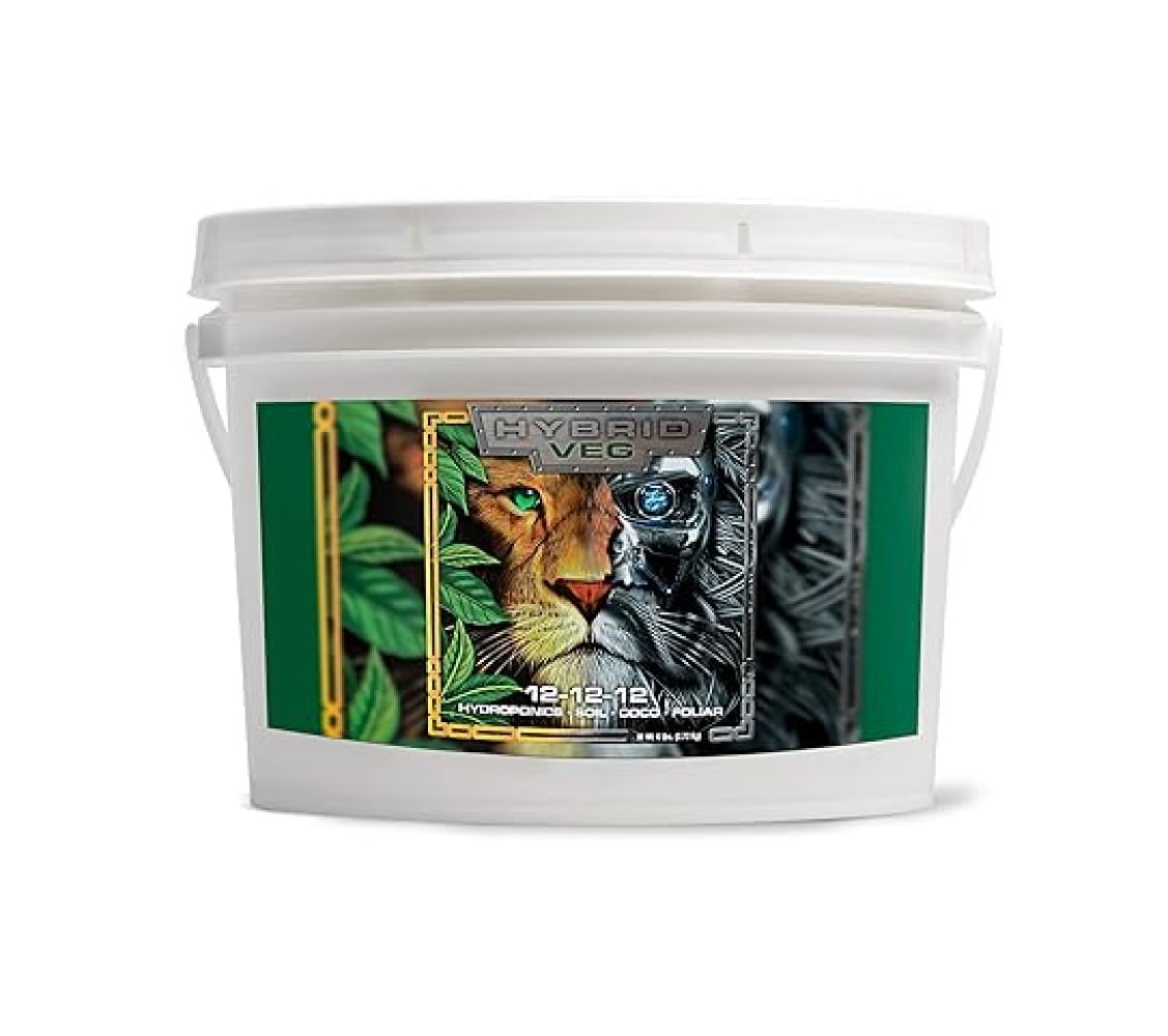 Hybrid Veg 12-12-12 - Water-Soluble Fertilizer - 6 lb Pail by GreenGro ...