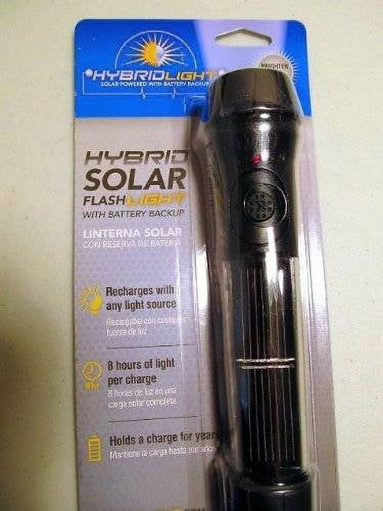 Hybridlight Solar Hybrid LED 40 Lumens Flashlight - Walmart.com