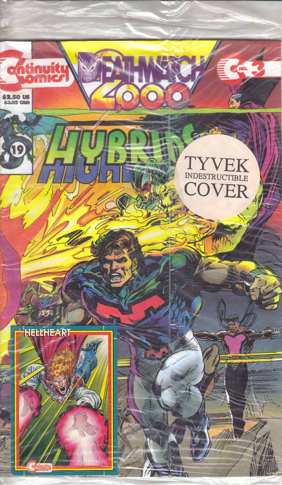 Hybrids (1st Series) #3D (with card) VF ; Continuity Comic Book ...