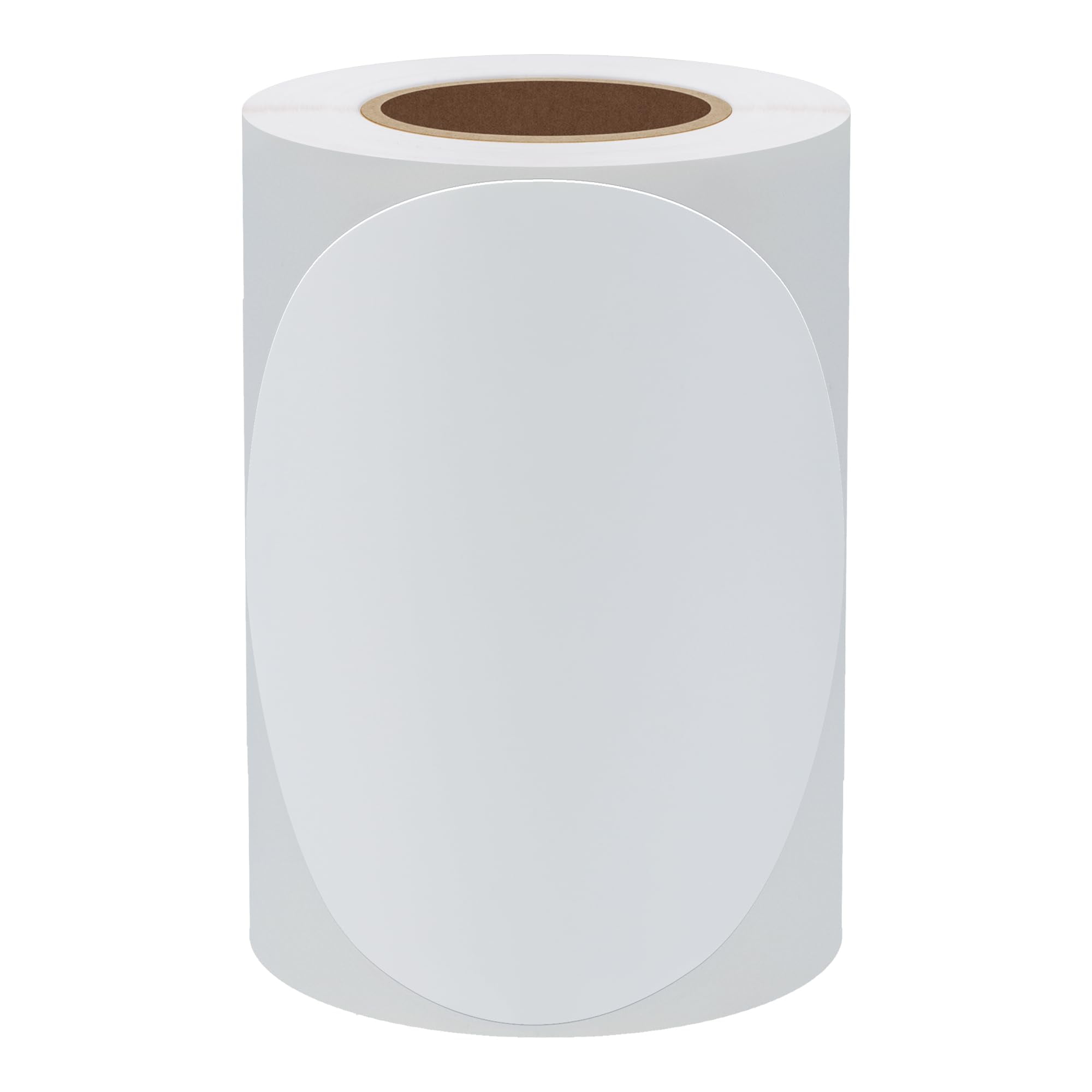 Hybsk White Permanent Color-Code Dot Stickers Round Semi Gloss Paper ...