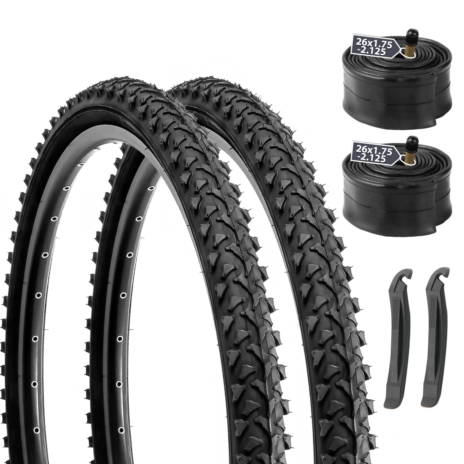 Hycline Mountain Bike Replacement Tire: 26x1.95 inch (52-559mm) Premium ...