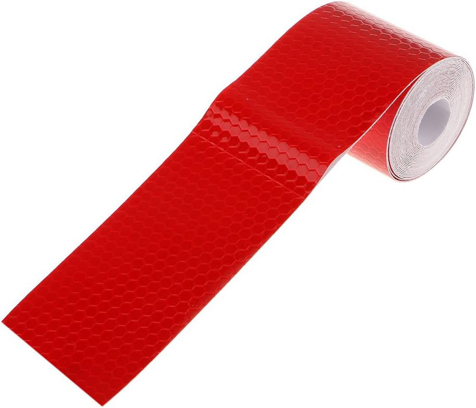 Hydanny 3M Reflective Safety Self-Adhesive Warning Tape Night ...