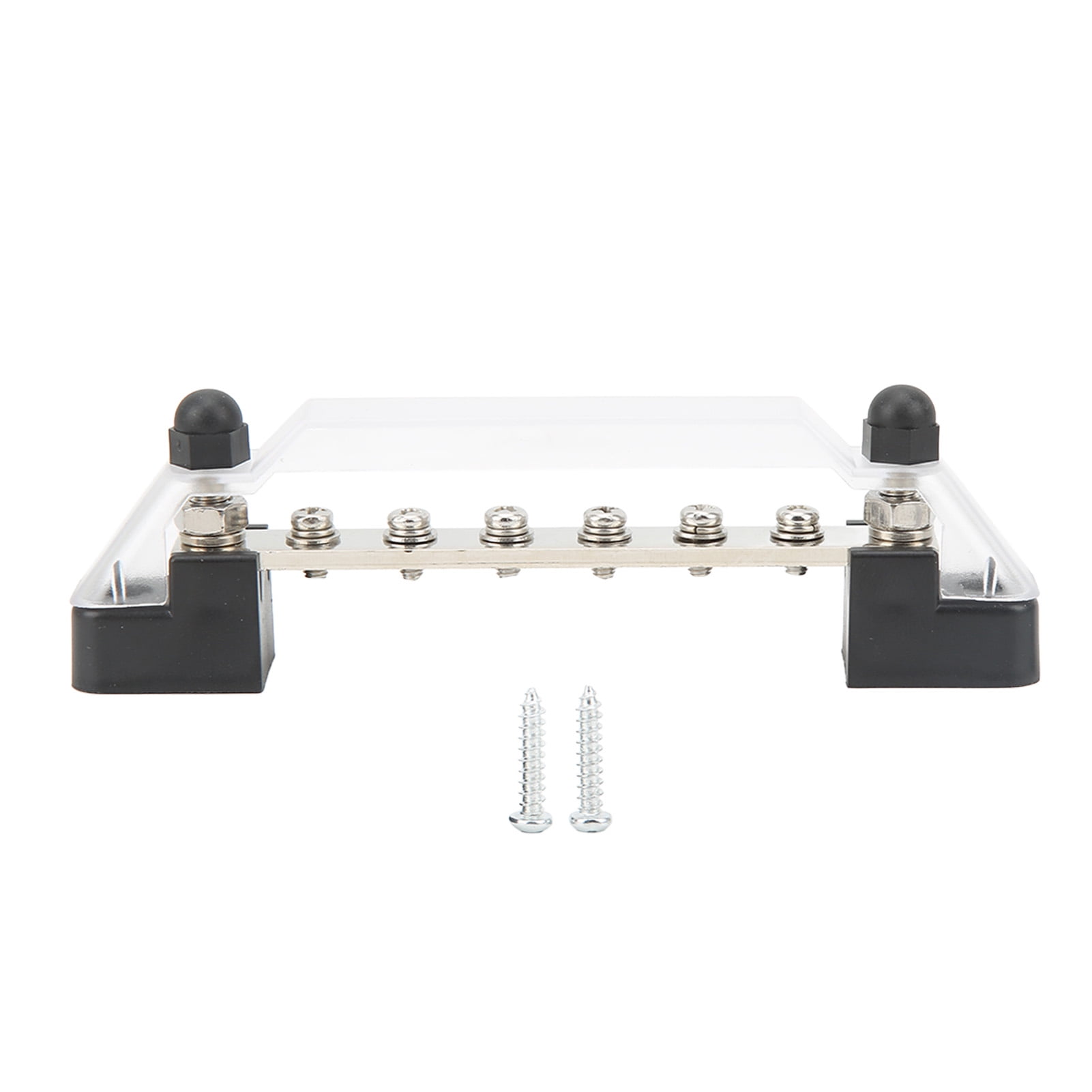Hydanny 48V 150A Battery Power Distribution Block Bus Bar with Cover M6 ...