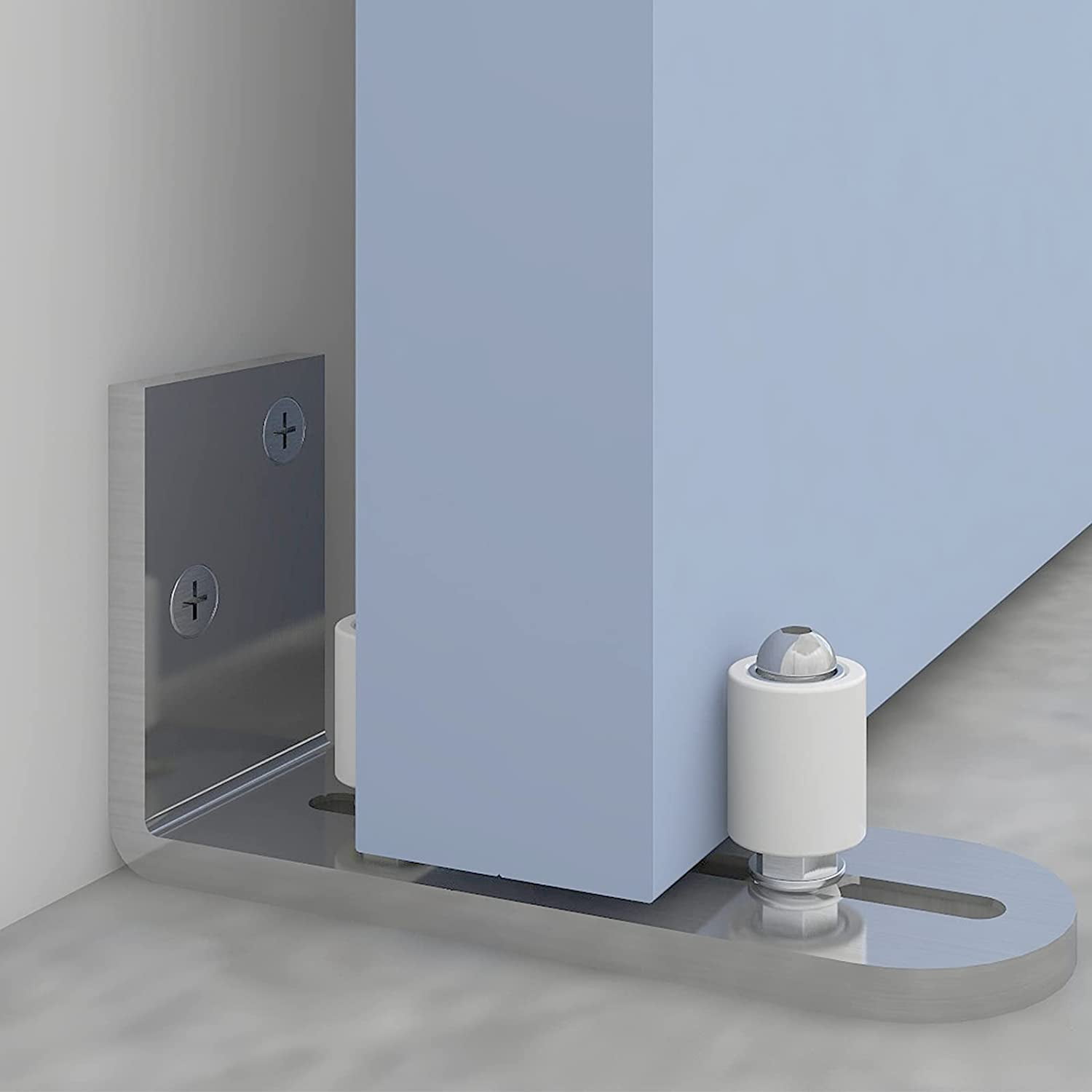 Hydanny Adjustable Floor Guide Wall / Door Lower Guide For Sliding ...